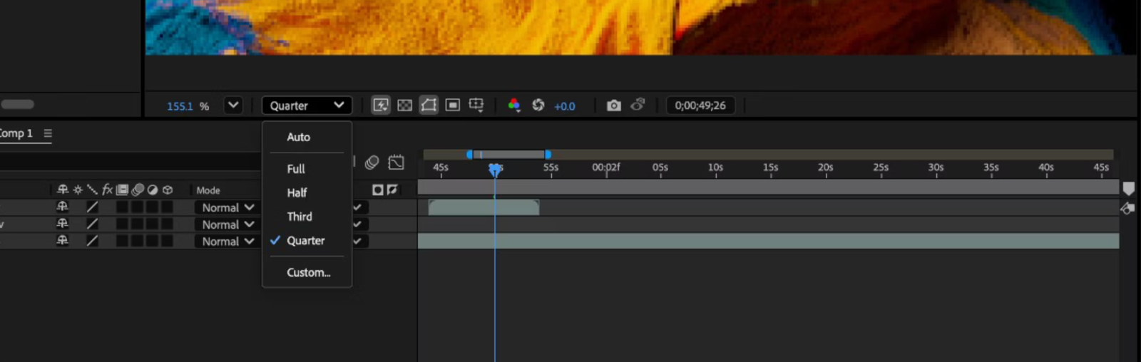 Fix Common Errors in After Effect Preview Methods